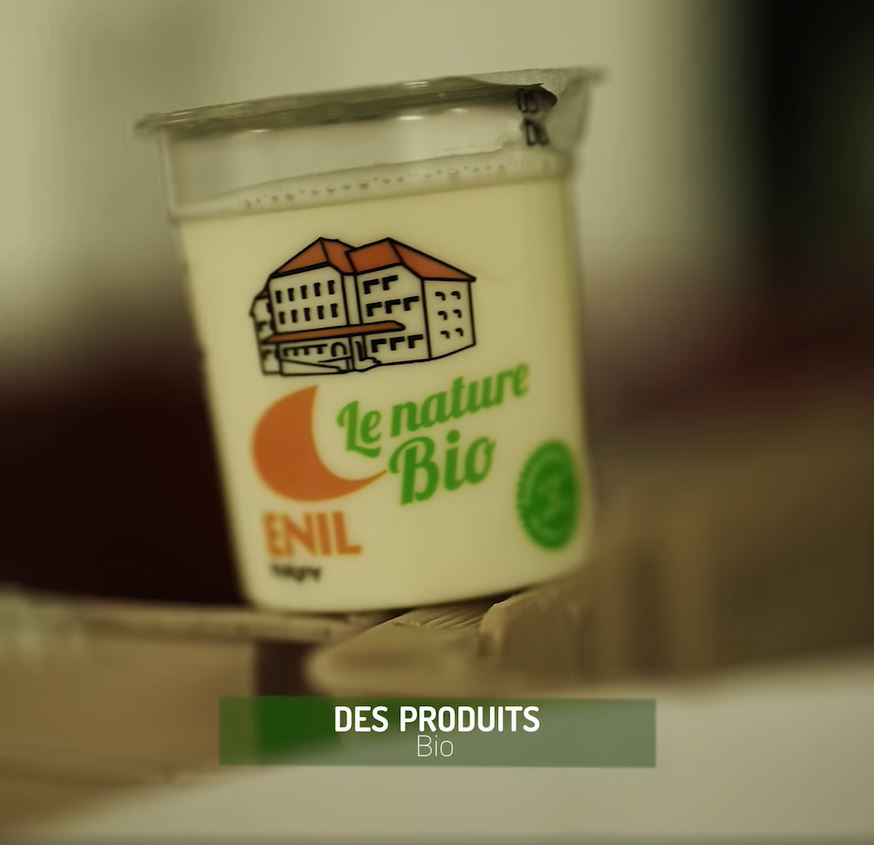 Les yaourts bio de l'ENILBIO dans la vidéo de présentation de la ...